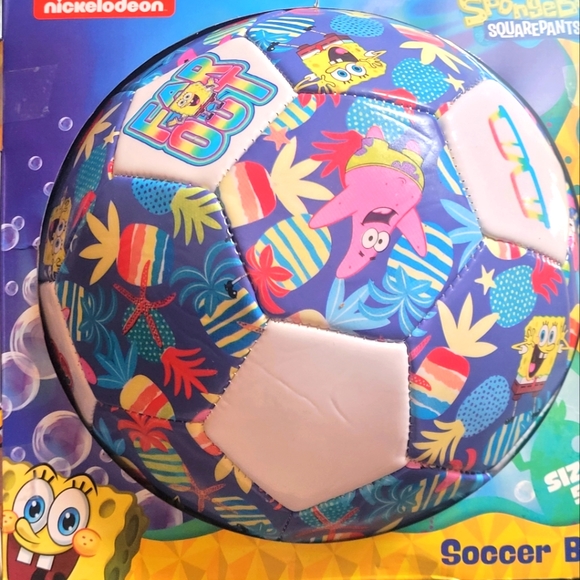 Nickelodeon | Toys | Spongebob Soccer Ball | Poshmark
